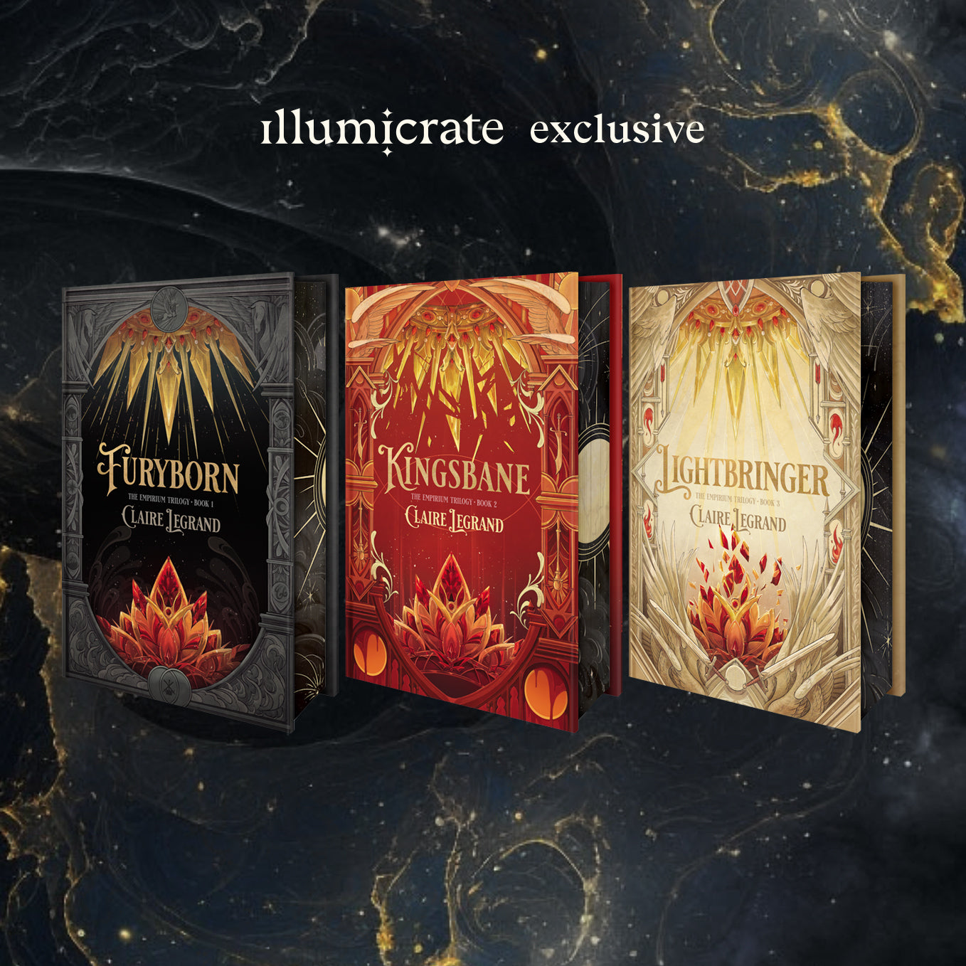 Illumicrate Exclusive: Empirium Trilogy set – Illumicrate US