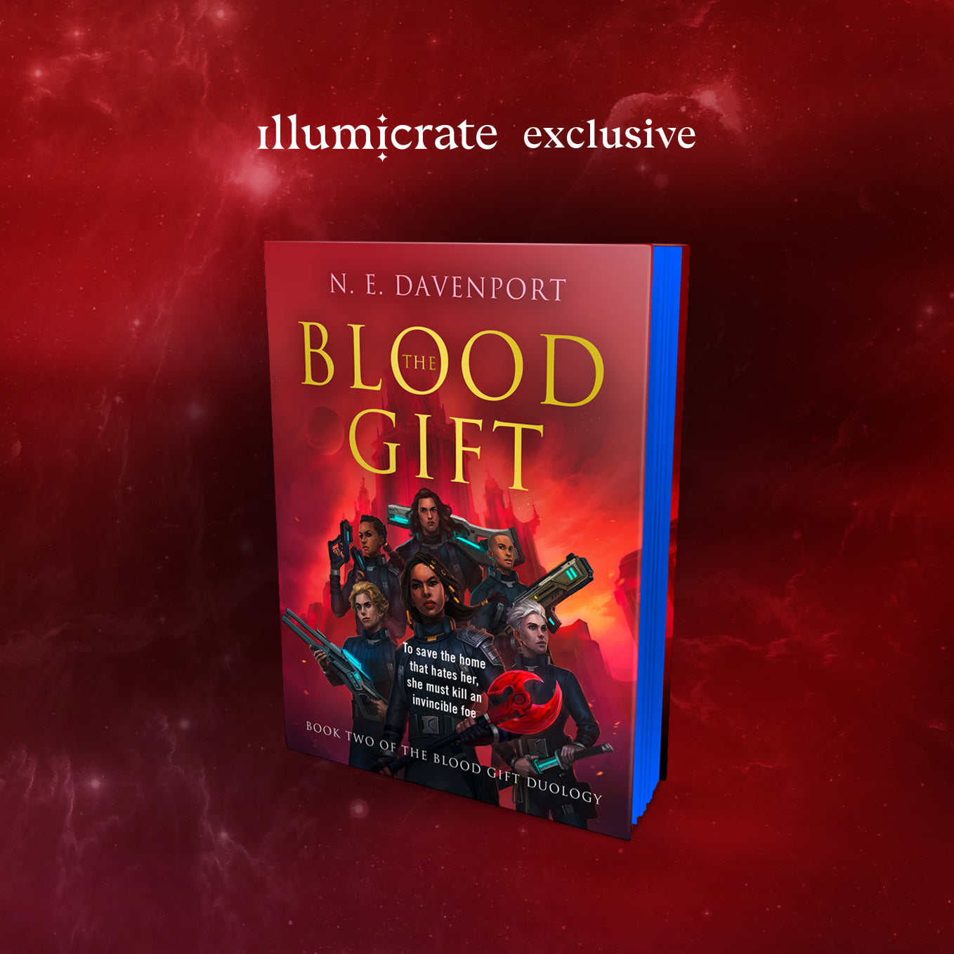 Illumicrate Exclusive: The Blood Gift by N.E. Davenport – Illumicrate US