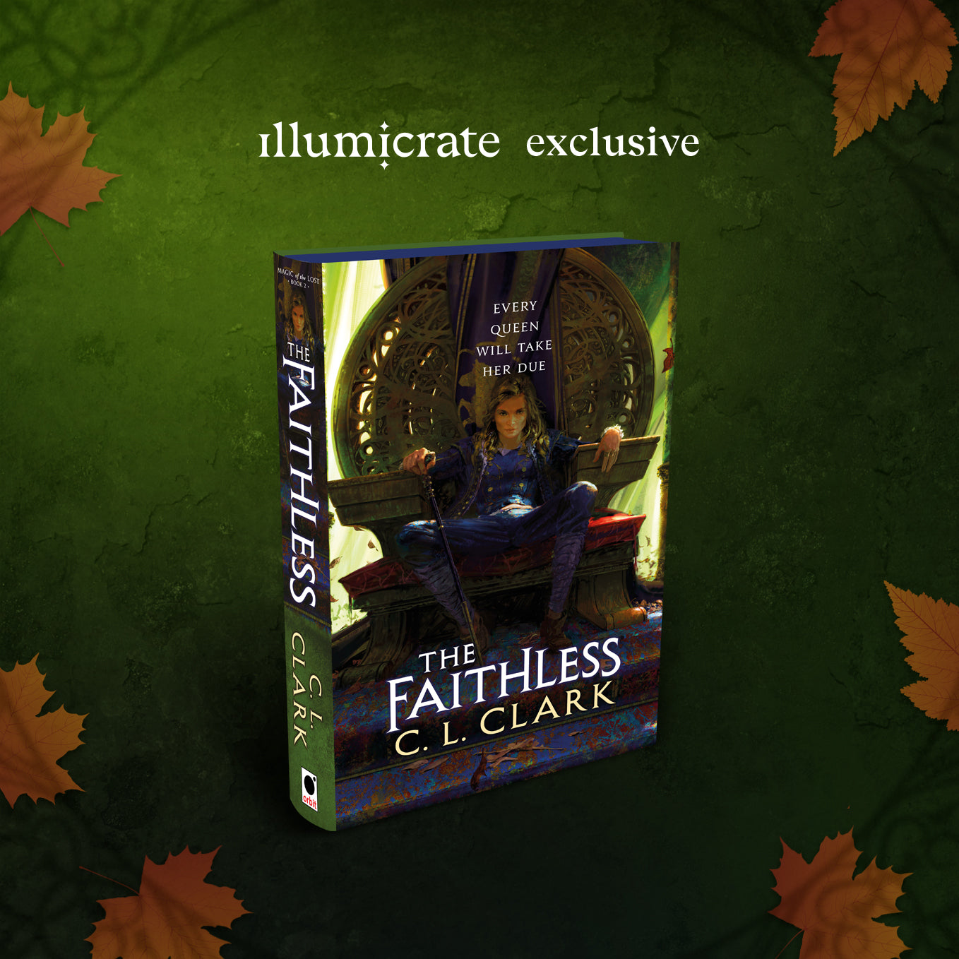 Illumicrate Exclusive: The Faithless by C.L. Clark – Illumicrate US
