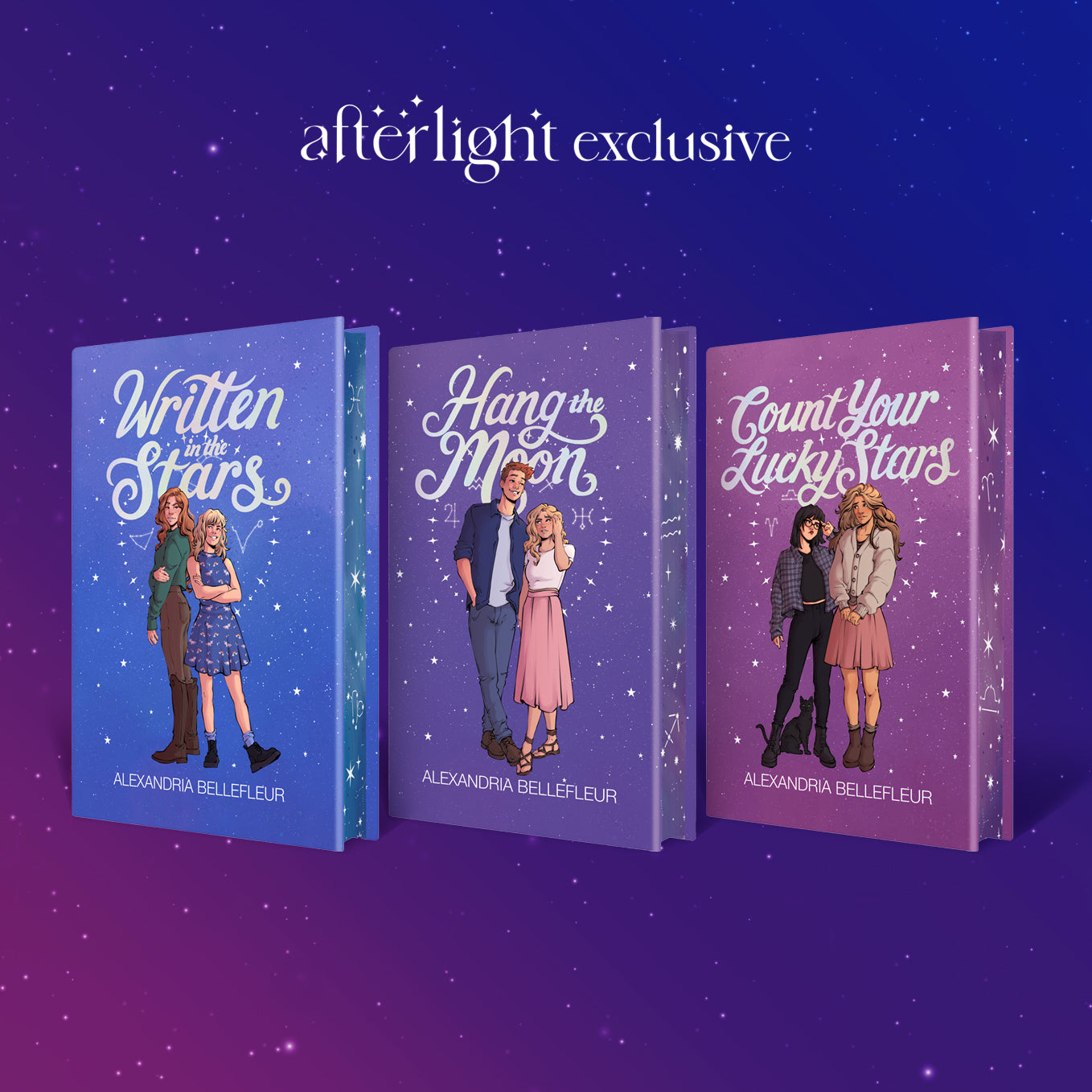 Afterlight Exclusive: Written In The Stars series by Alexandria Bellef ...
