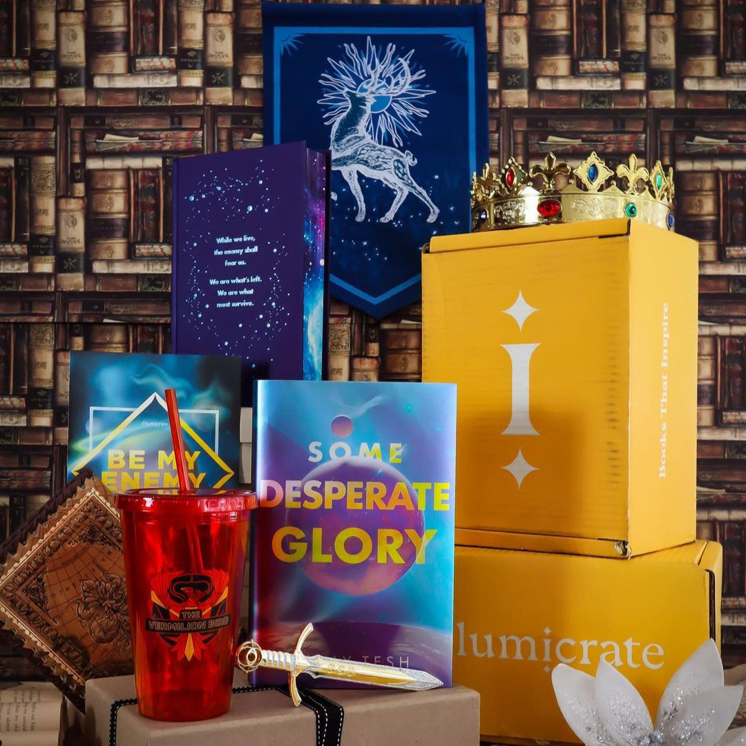 Some Desperate Glory by Emily Tesh (Illumicrate 'Be My Enemy' Exclusiv ...