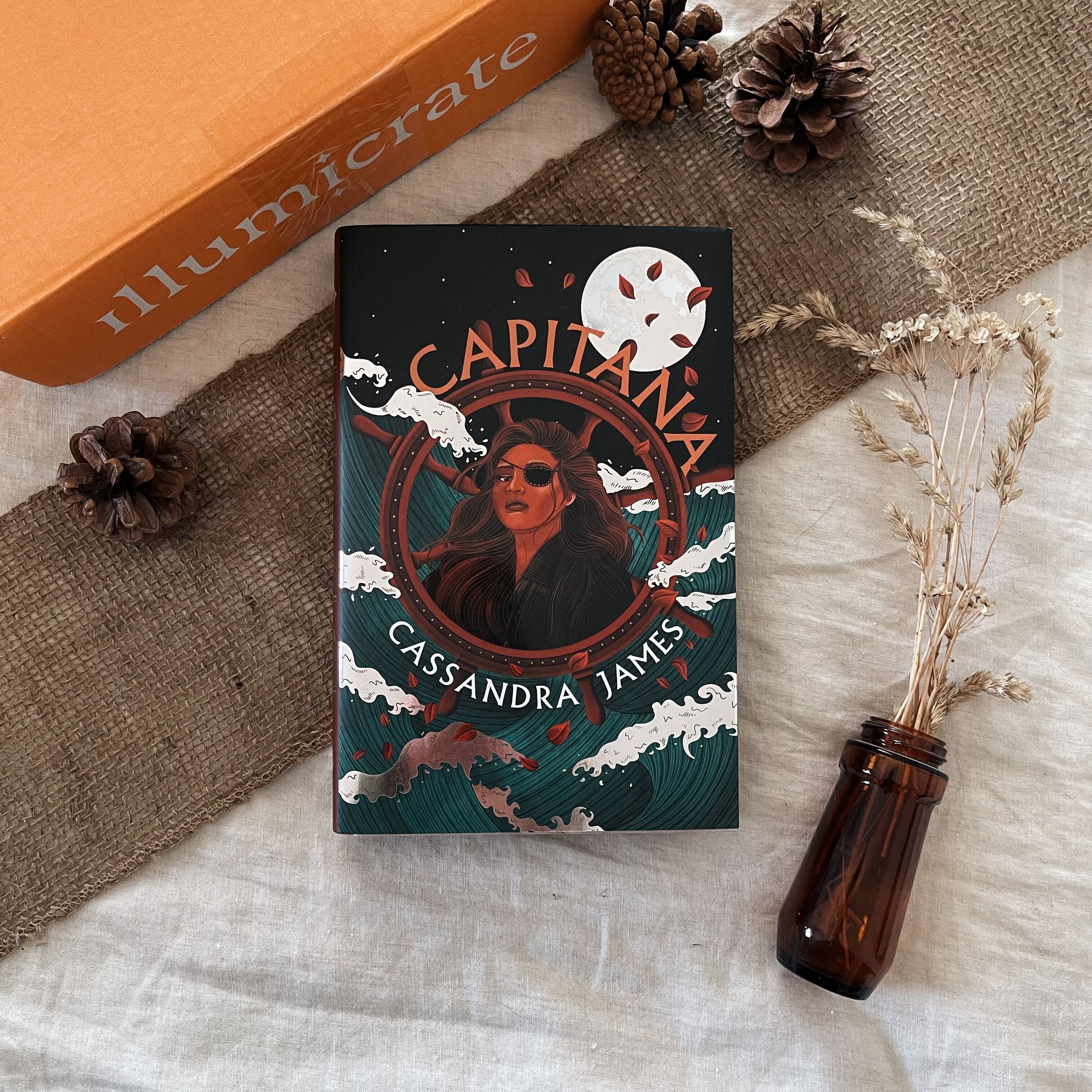 Capitana by Cassandra James book only (Illumicrate 'You Made a Rebel ...