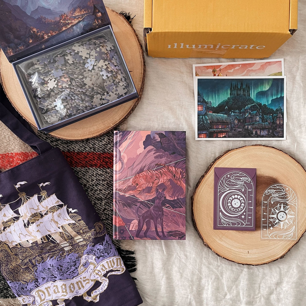 The Raven Scholar by Antonia Hodgson full box – Illumicrate US
