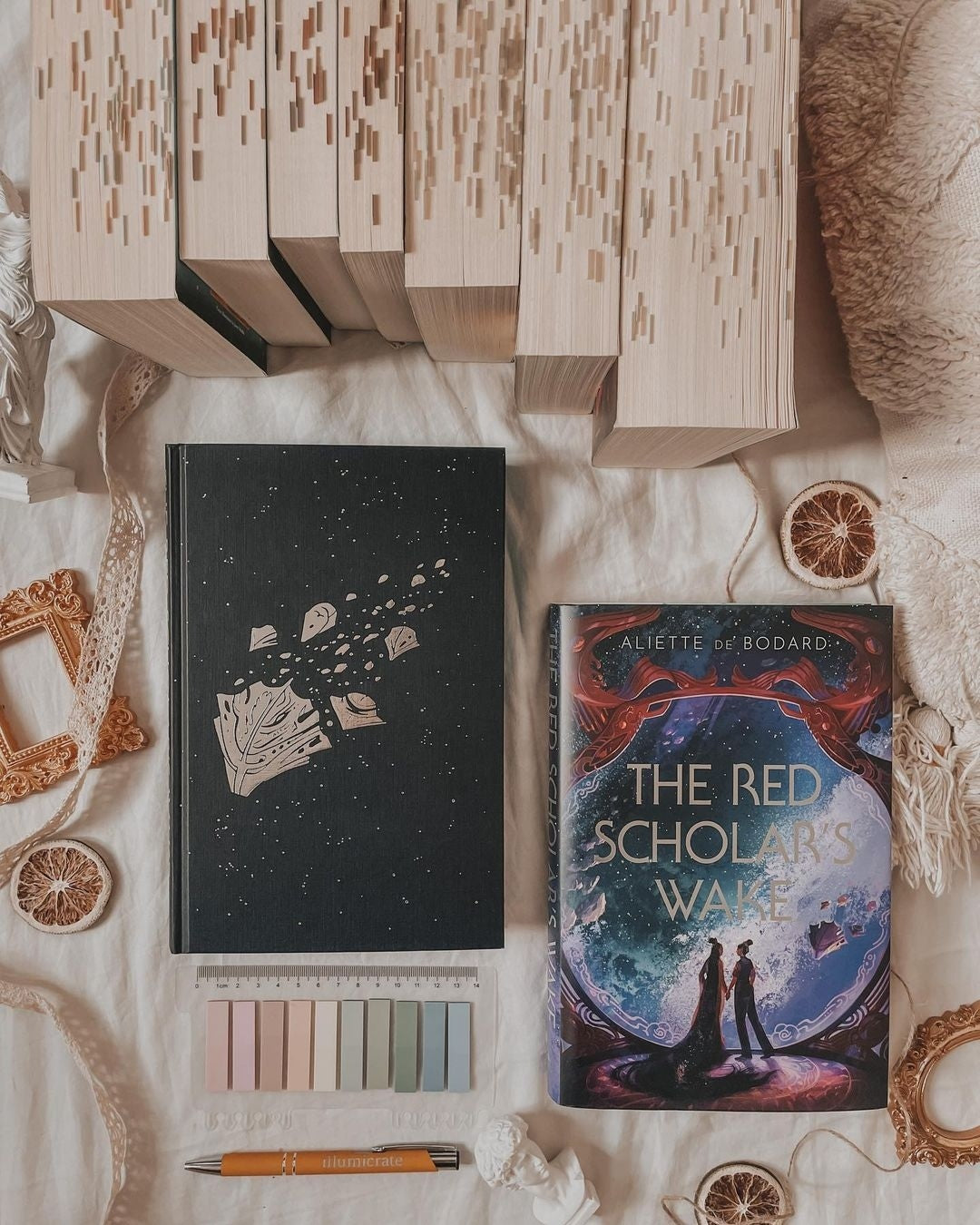 The Red Scholar's Wake by Aliette de Bodard Book Only (Illumicrate 'Be ...